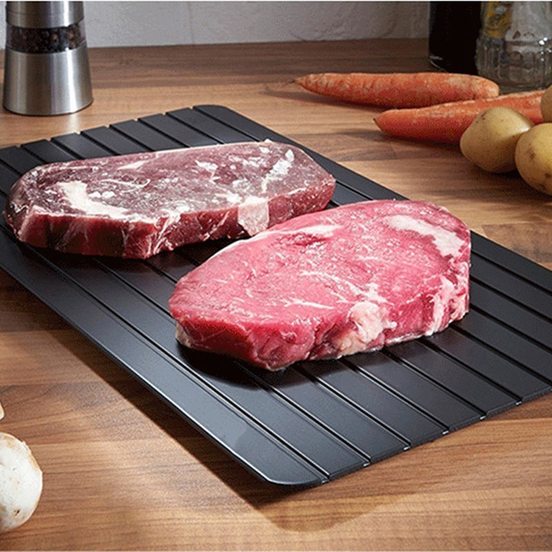 Jual DFANCCIE Defrost Plate Cepat Defrosting Tray Pelunak Makanan Beef ...