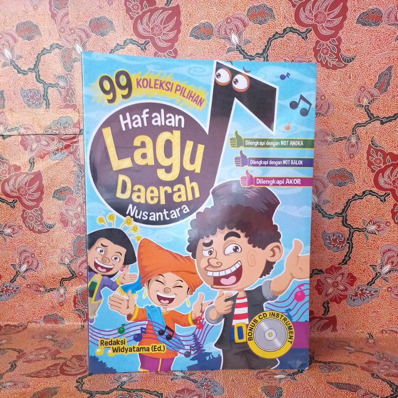 Jual Buku Musik - 99 Koleksi Pilihan Hafalan Lagu Daerah Nusantara ... Jual Buku Musik - 99 Koleksi Pilihan Hafalan Lagu Daerah Nusantara ...