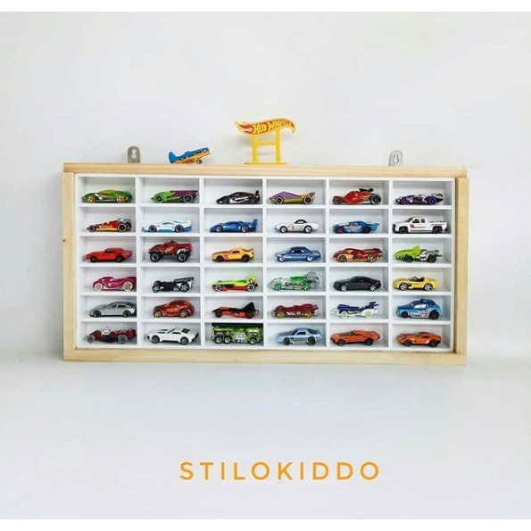Jual Rak hotwheels/ rak mobil/ rak mobil mobilan anak/ rak mainan anak ...