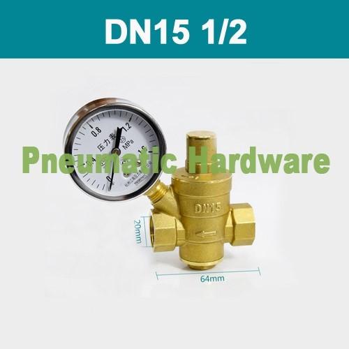 Jual Pressure Reducing Valve Pressure Regulator Water ukuran 1/2 Inchi ...