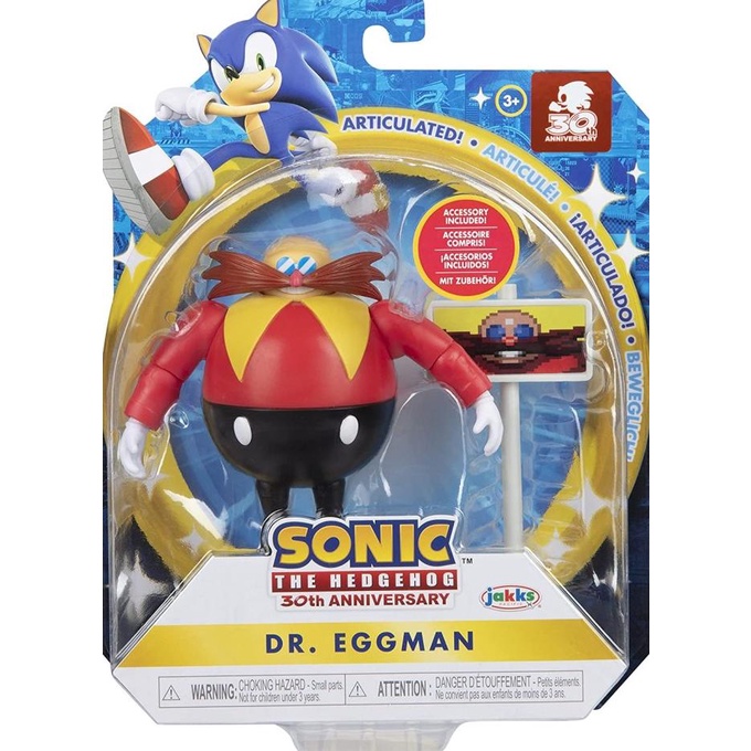 Jual Sonic The Hedgehog Action Figure Classic Eggman With Accessory ...