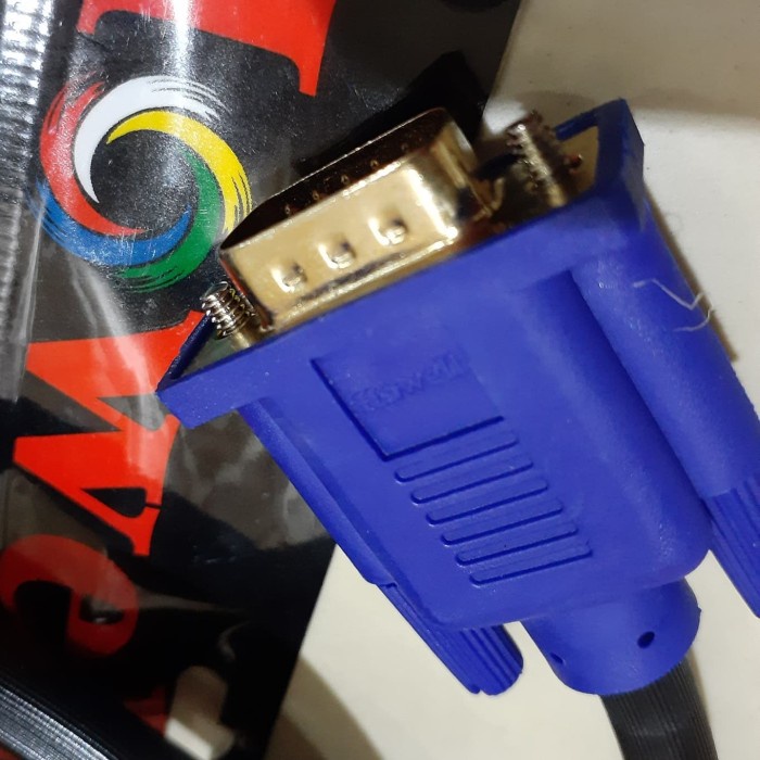 Jual Kabel Vga to Vga Male Komputer Proyektor Gold Plated HOWELL 20M | Shopee Indonesia