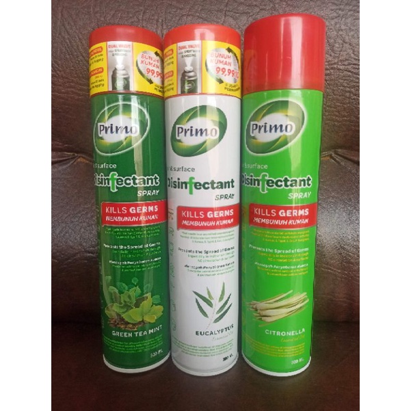 Jual PRIMO Disinfectant Spray Fogging 300ml | Shopee Indonesia
