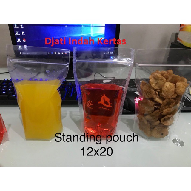 Jual BARANG BAGUS!!! Packaging (Uk.12 x 20) - Standing Pouch Bening ...