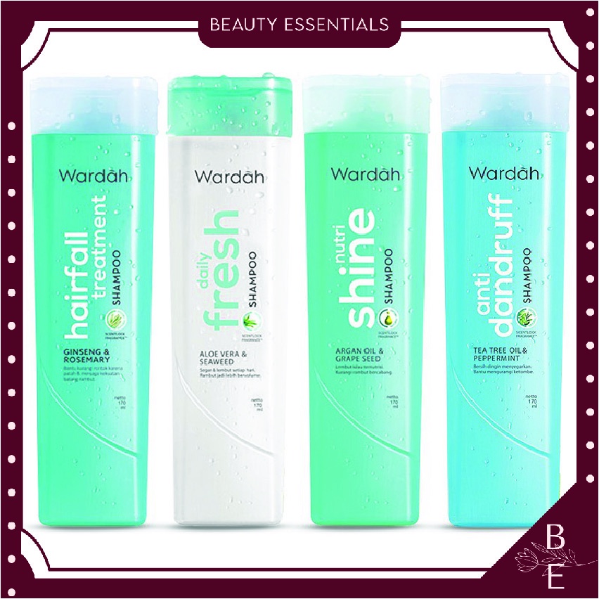 Jual BEAUTY ESSENTIALS - Wardah Shampoo | Anti Dandruff | Daily Fresh ...