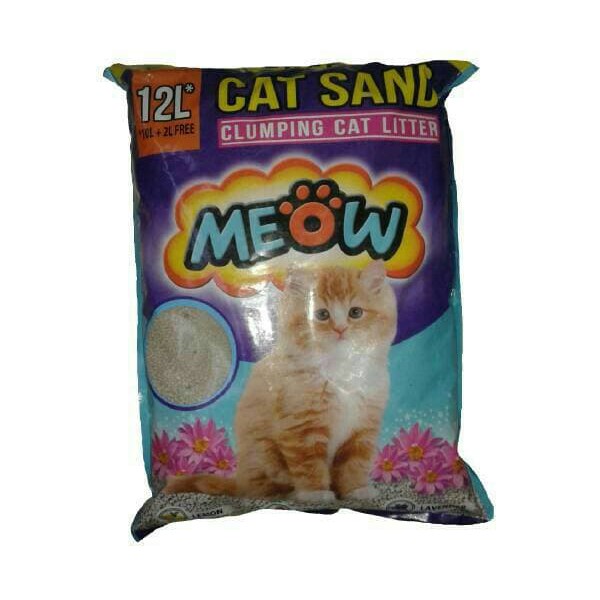 Jual Pasir Kucing (MEOW 12 Liter) | Shopee Indonesia