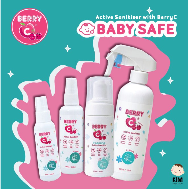 Jual BerryC - Active Sanitizer (HAND & SURFACE Sanitizer) | Shopee ...
