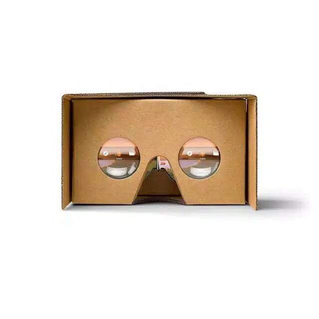 Jual Google Cardboard VR Virtual Reality dari Dus with/dengan Magnet ...