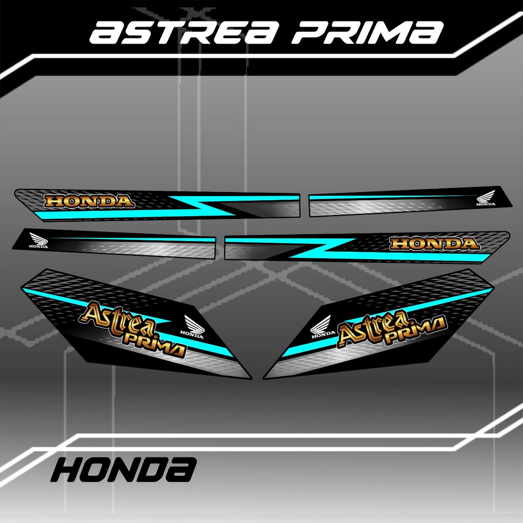 Jual Stiker Striping Honda Astrea Prima kode 02 | Shopee Indonesia