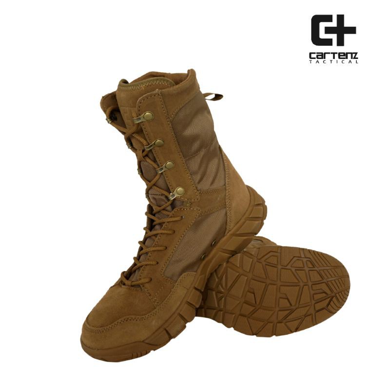 Jual Sepatu Boots Cartenz Tactical Panther | Shopee Indonesia