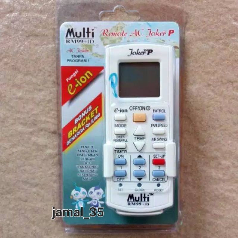 Jual REMOT AC MULTI Khusus untuk merk ac Pana sonic Joker | Shopee ...