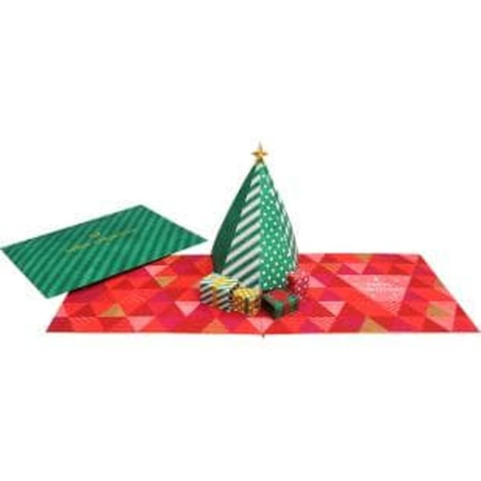 Jual DIY Miniatur Papercraft Pop Up Card Pohon Natal 02 | Shopee Indonesia