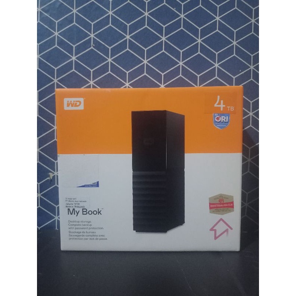 Jual HARDISK EKSTERNAL MYBOOK WD 4TB LENGKAP DUS DAN MASIH GARANSI 1 ...