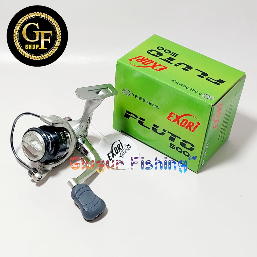 Jual REEL SPINNING EXORY PLUTO 500 3 BALL BEARING | Shopee Indonesia
