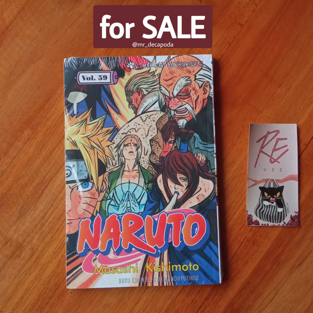 Jual komik naruto Sasuke Uciha No Sharingan Legend Rock Lee - Full ...