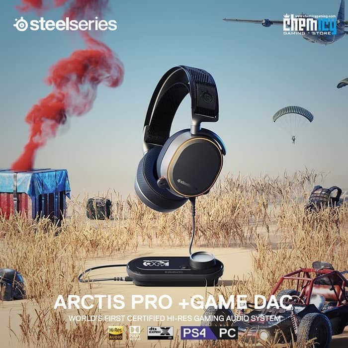 Jual Steelseries Arctis Pro RGB + Game DAC Hi-Res Gaming Headset ...