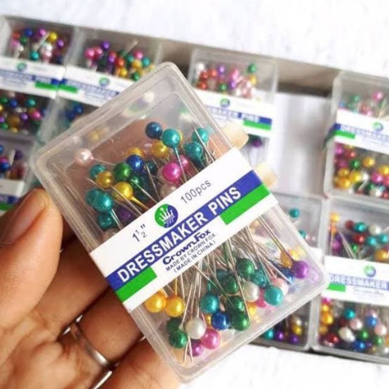 Jual jarum pentul besar // jarum pentul hijab stainless | Shopee Indonesia