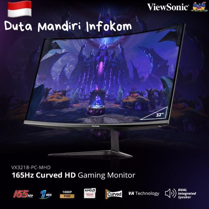 Jual Jual Viewsonic Vx3218 Pc Mhd 32" Inch Curved Fhd 165Hz 1Ms ...