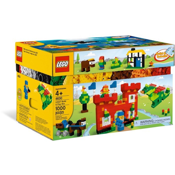 Jual Lego 4630 build and playbox / mainan anak brick | Shopee Indonesia