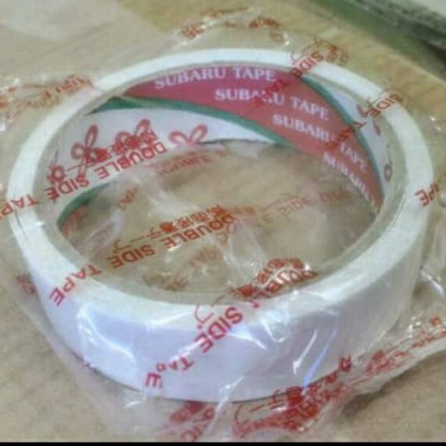 Jual Double tape Subaru 1 inci 1inci doubletape double tip 24mm ...