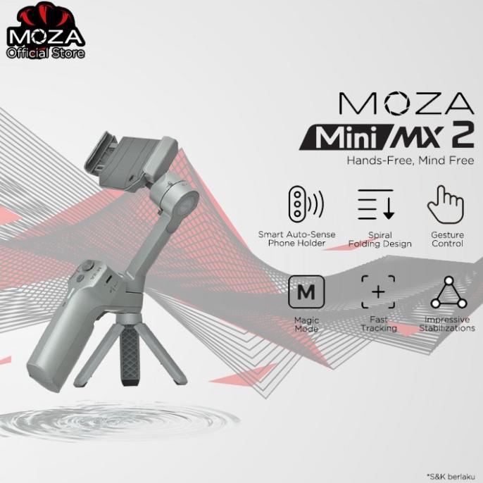Jual Moza Mini Mx 2 Gimbal For Smartphones | Shopee Indonesia