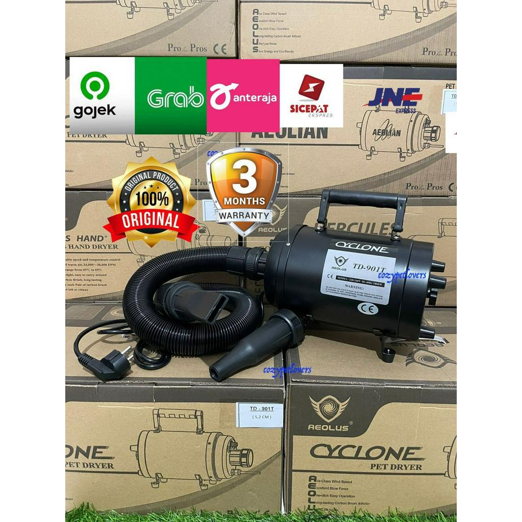 Jual Pet Dryer Blower Aeolus Cyclone TD-901T / Blower Anjing Kucing ...