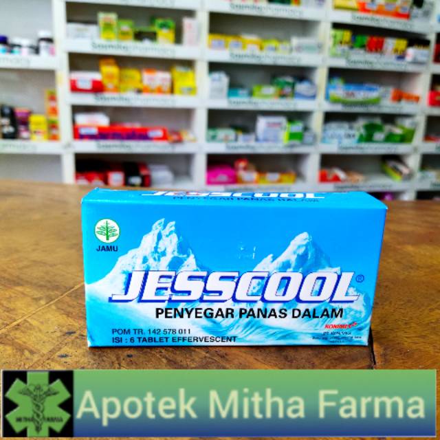 Jual JESSCOOL PENYEGAR PANAS DALAM 6EFFERVESCENT/1BOX | Shopee Indonesia