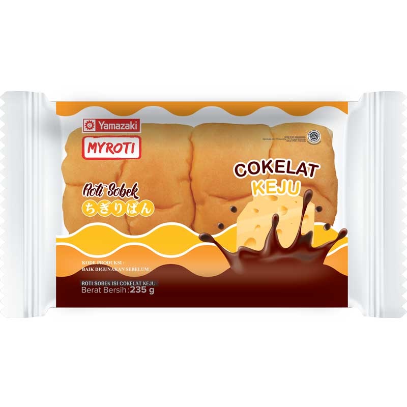Jual MYROTI Roti Sobek Cokelat Keju 235 G | Shopee Indonesia
