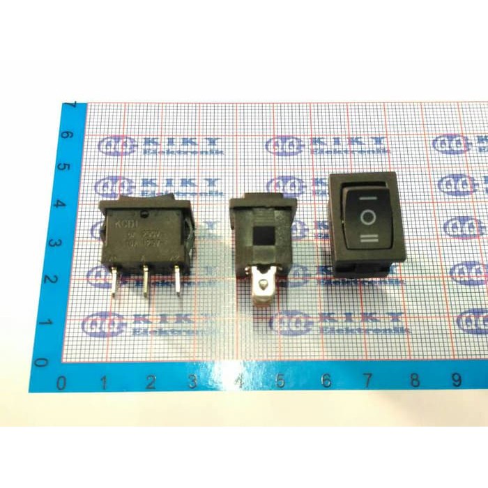 Jual Saklar - switch kecil 3 pin 2 langkah - on off on | Shopee Indonesia