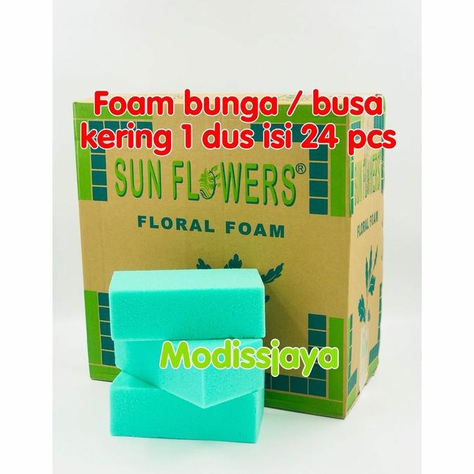 Jual Foam oasis kering sun flower 1DUS | Shopee Indonesia