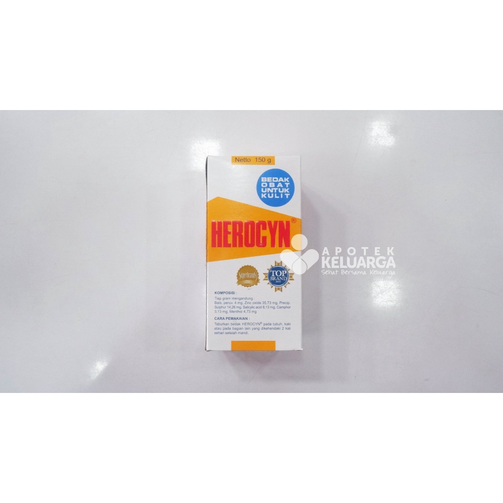 Jual BEDAK HEROCYN 150 gr #BEDAK UNTUK KULIT GATAL | Shopee Indonesia