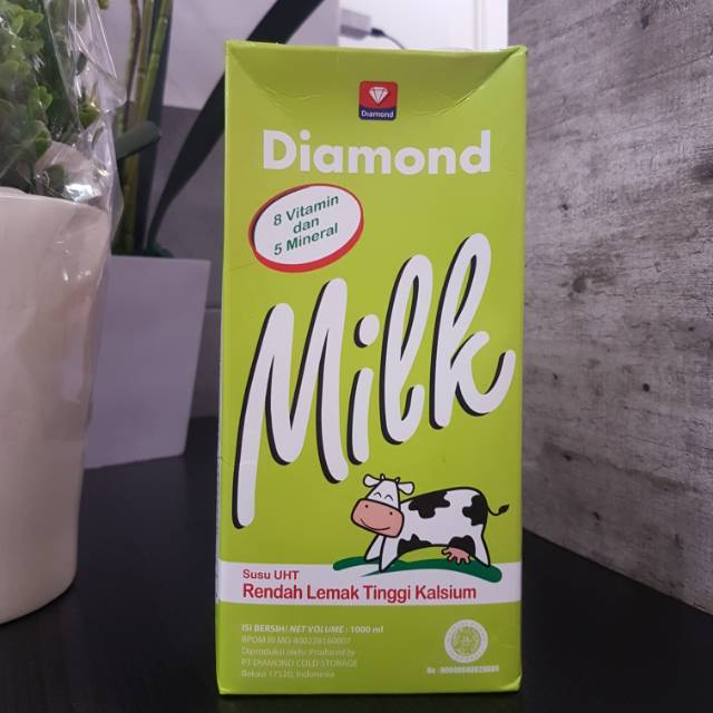 Jual Diamond UHT low fat 1 liter | Shopee Indonesia