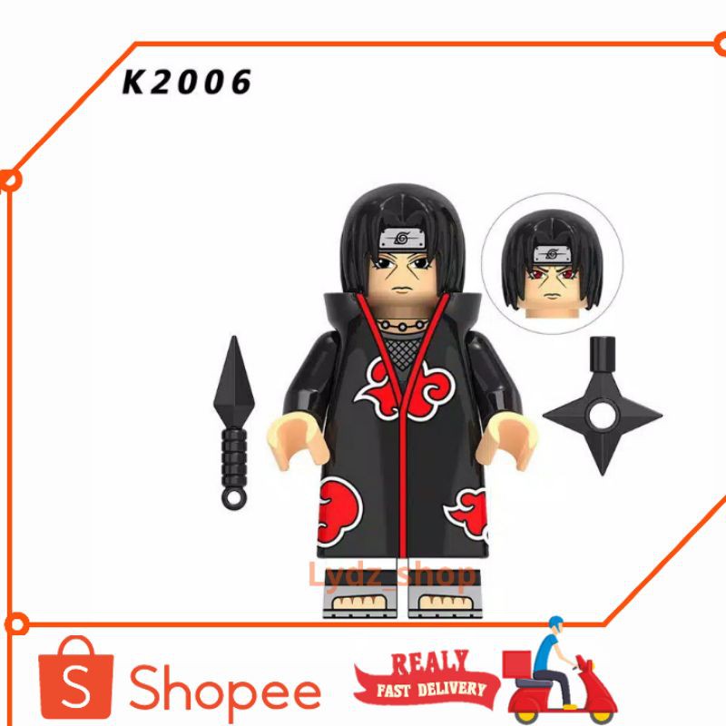 Jual Lego akatsuki komik naruto lego minifigure mini figure Akatsuki ...