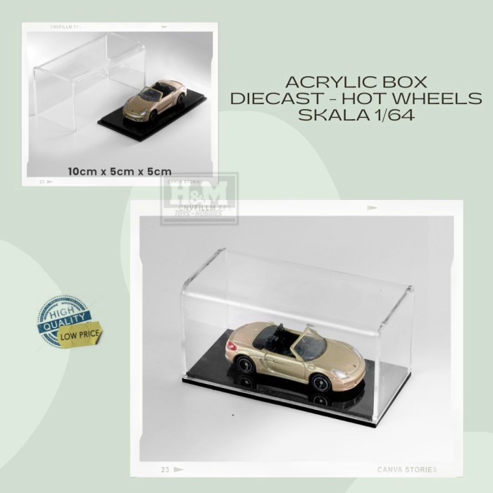 Jual Acrylic Box Diecast Skala 1/64 - Model Jadi | Shopee Indonesia