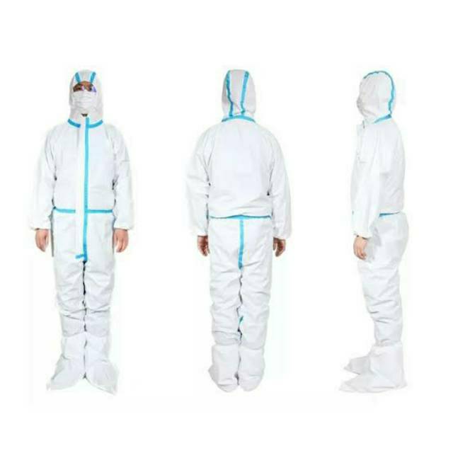 Jual APD /Coverall /Hazmat suit / Baju Pelindung Diri Standar Medis ...