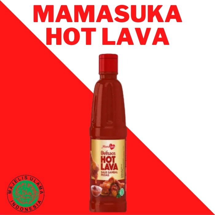 Jual SAOS SAUS SAMBAL DELISAOS KOREA MAMASUKA HOT LAVA PEDAS HALAL ...