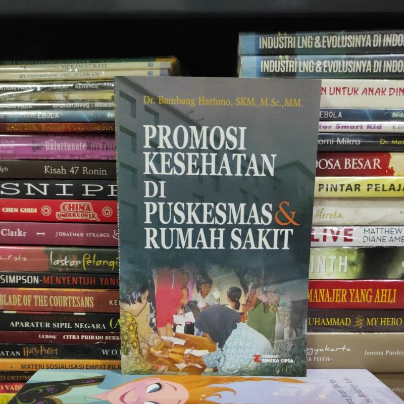Jual BUKU ORIGINAL PROMOSI KESEHATAN DI PUSKESMAS & RUMAH SAKIT DR BAMBANG HARTONO | Shopee ...