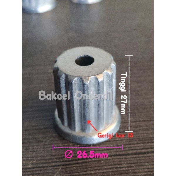 Jual INTI PULSTATOR MESIN CUCI GERIGI LUAR 13 TINGGI 2.7CM | Shopee ...