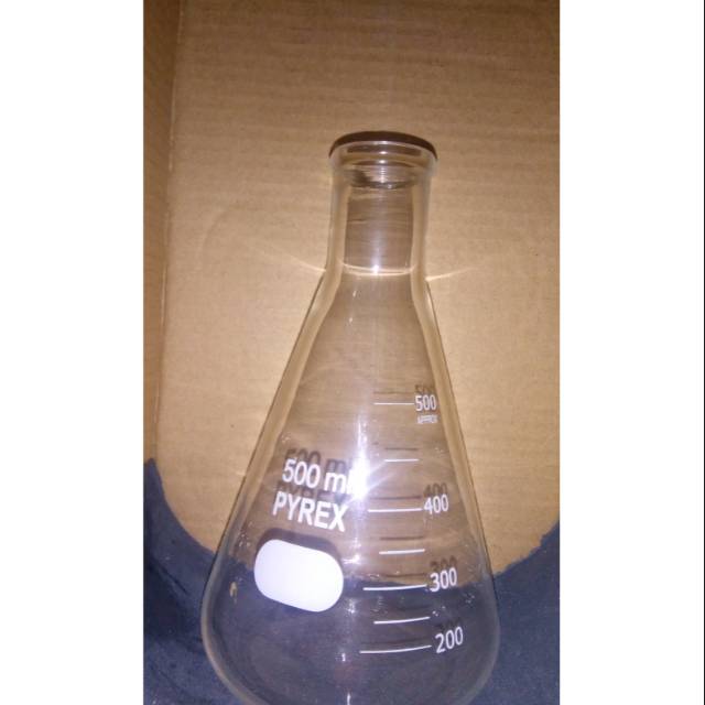 Jual Erlenmeyer flask 500 ml | Shopee Indonesia