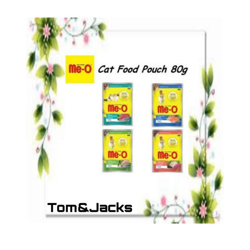 Jual meo wet food pouch for adult / kitten 80gr all varian / Makanan ...
