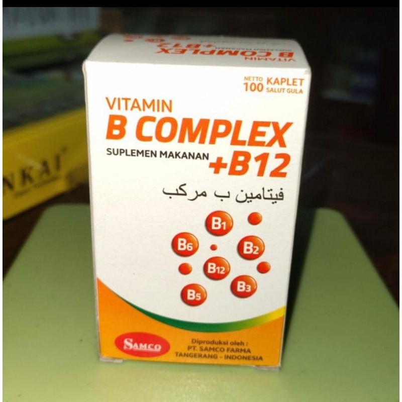 Jual Betominplex vitamin B complex b12 100tablet pharma | Shopee Indonesia