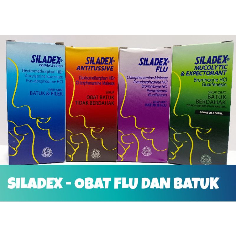 Jual SILADEX - OBAT FLU DAN BATUK VARIAN | Shopee Indonesia