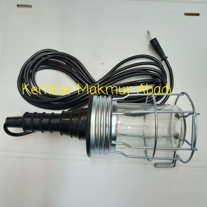 Jual LAMPU KERJA GANTUNG Tabung Kaca 5 METER E27/LAMPU GANTUNG 5METER ...