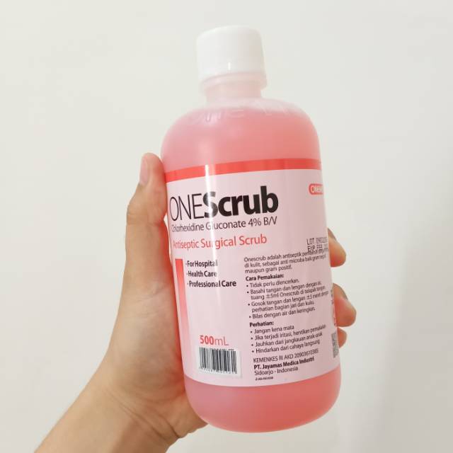 Jual HANDWASH ONE SCRUB ONEMED / SABUN CUCI TANGAN HANDWASH 4% REFILL ...