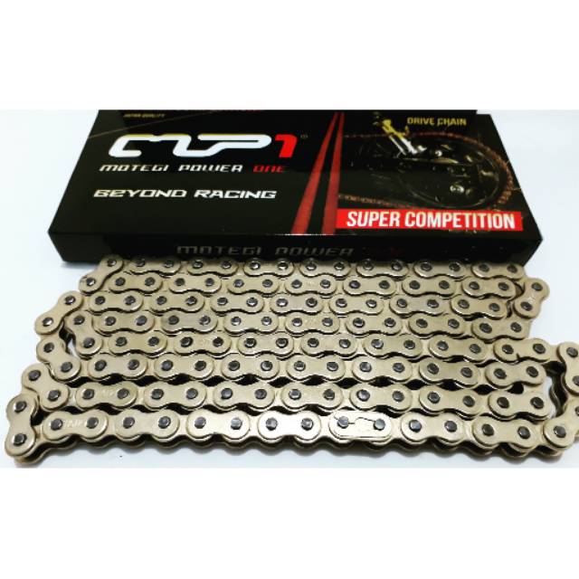 Jual RANTAI MOTOR 415H 130L GOLD SUPER KOMPETISI MP1 | Shopee Indonesia