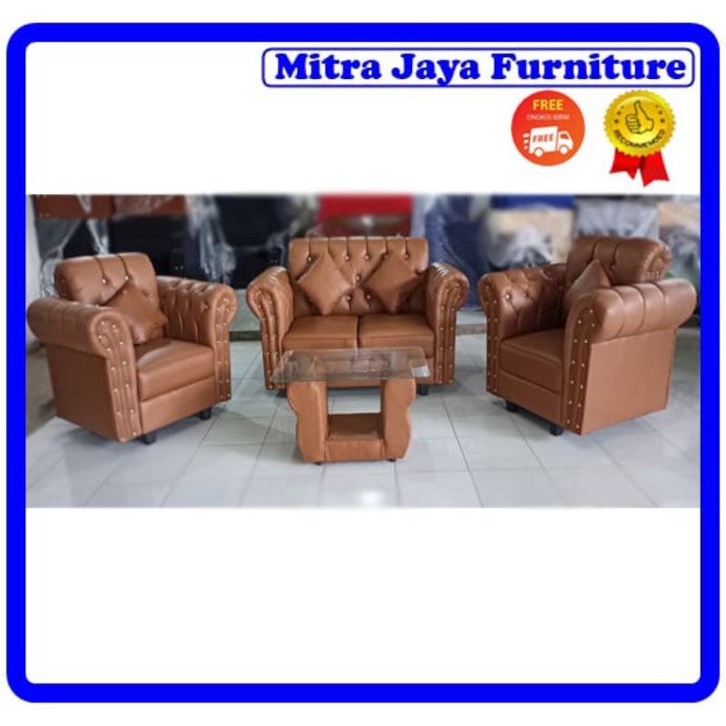 Jual SOFA 211 MINIMALIS KANCING | Shopee Indonesia