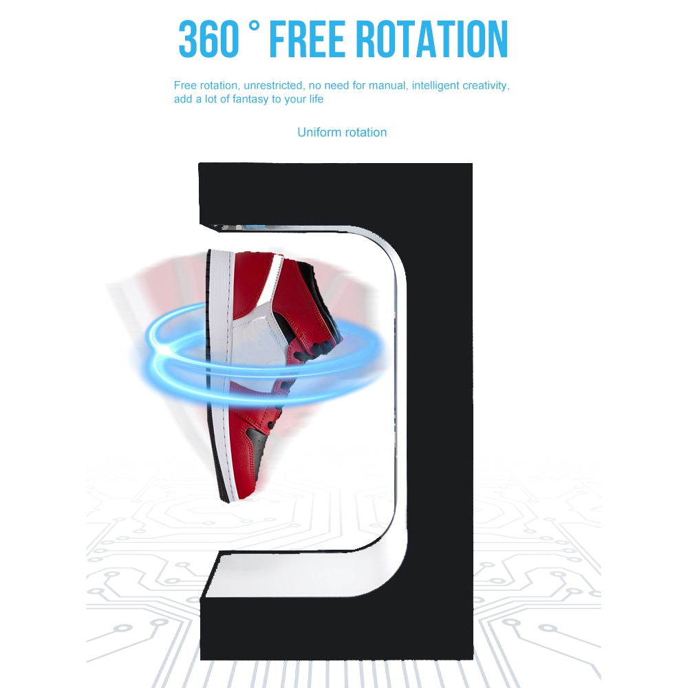 Jual Magnetic Levitation Floating stand shoe display stand ,Sneaker ...
