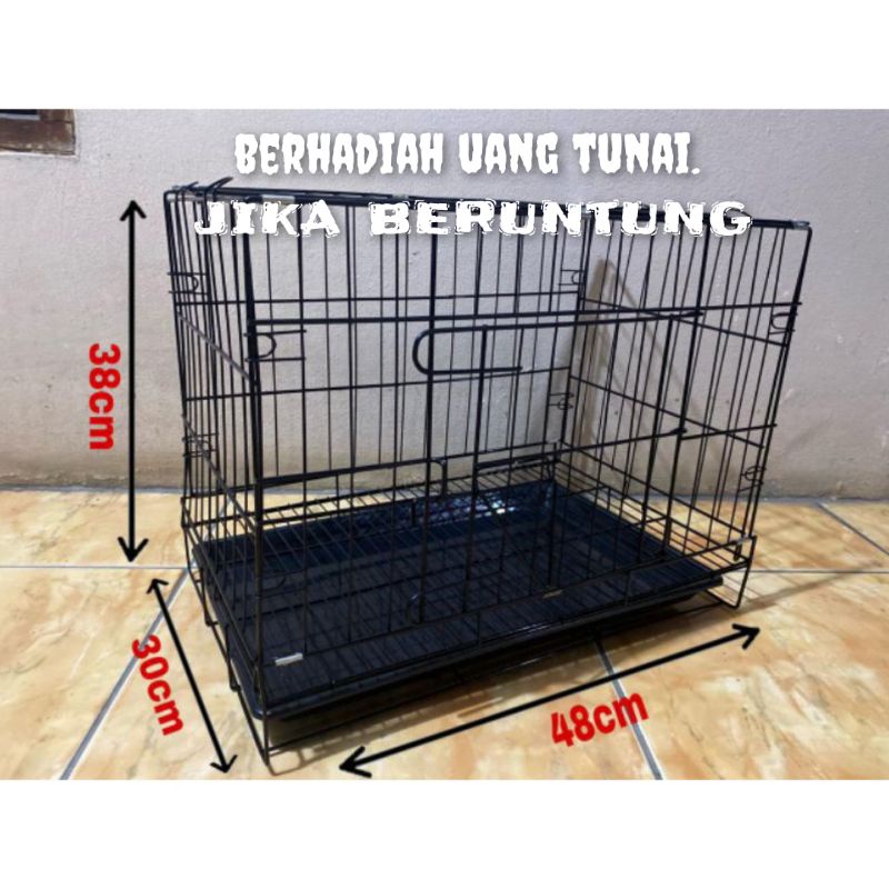 Jual sangkar,Size Mini uk47x33x30 cocok untk kucing,burung,kelinci ...