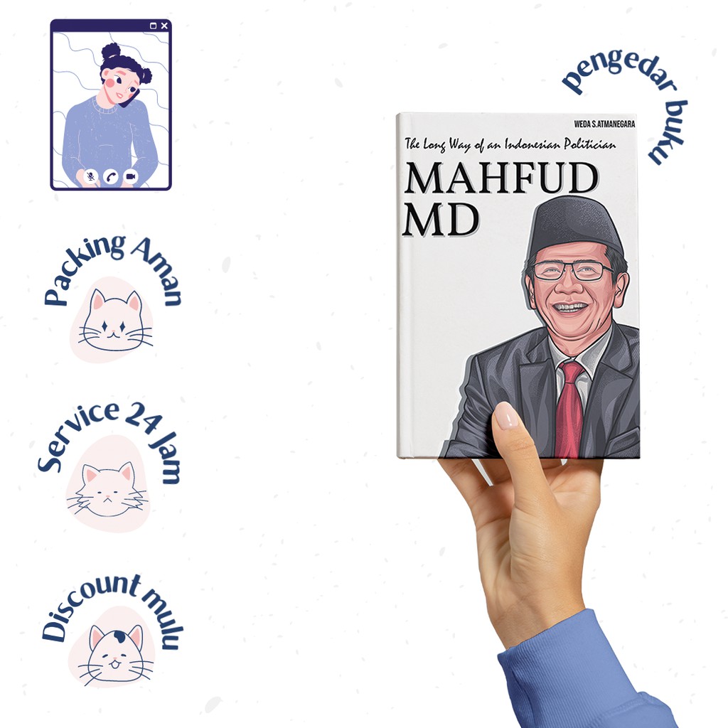 Jual 8.8 SALE - BIOGRAFI MAHFUD MD - "The Long Way Of an Indonesian ...