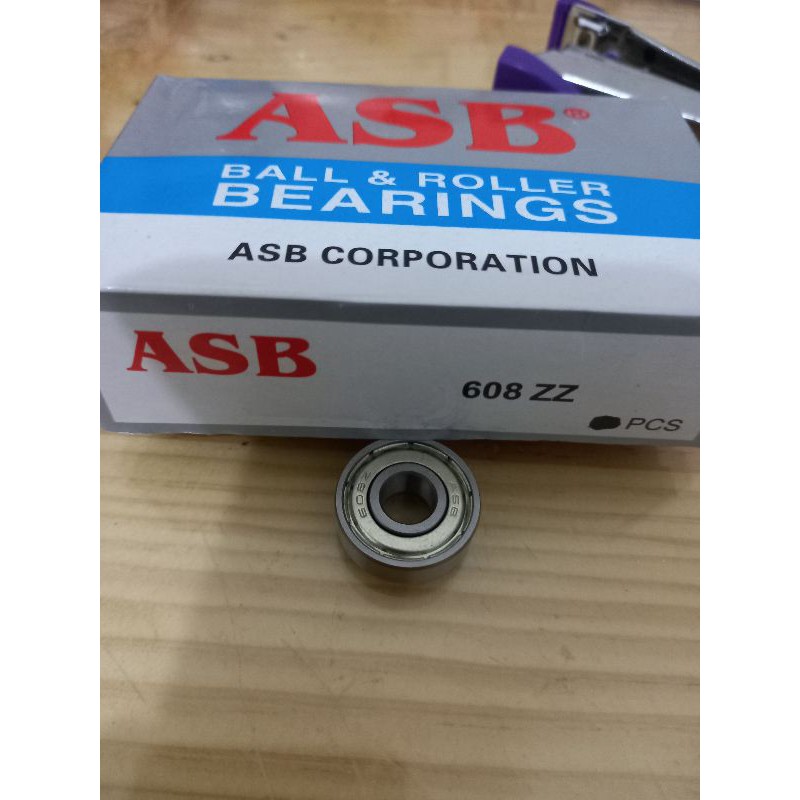 Jual Ball bearing 608 ZZ ASB Bearing underbond | Shopee Indonesia